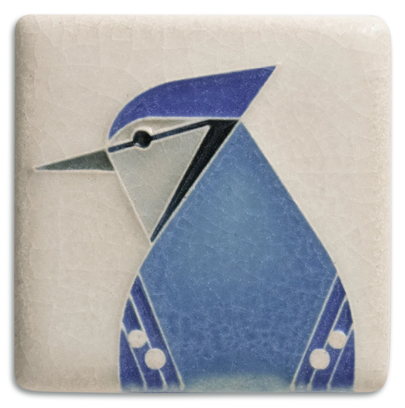Blue Jay Bone 3"x 3" – Left Bank Gallery