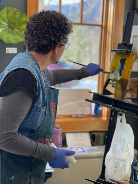 Violets II – Left Bank Gallery