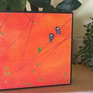 Orange Chickadees – Left Bank Gallery